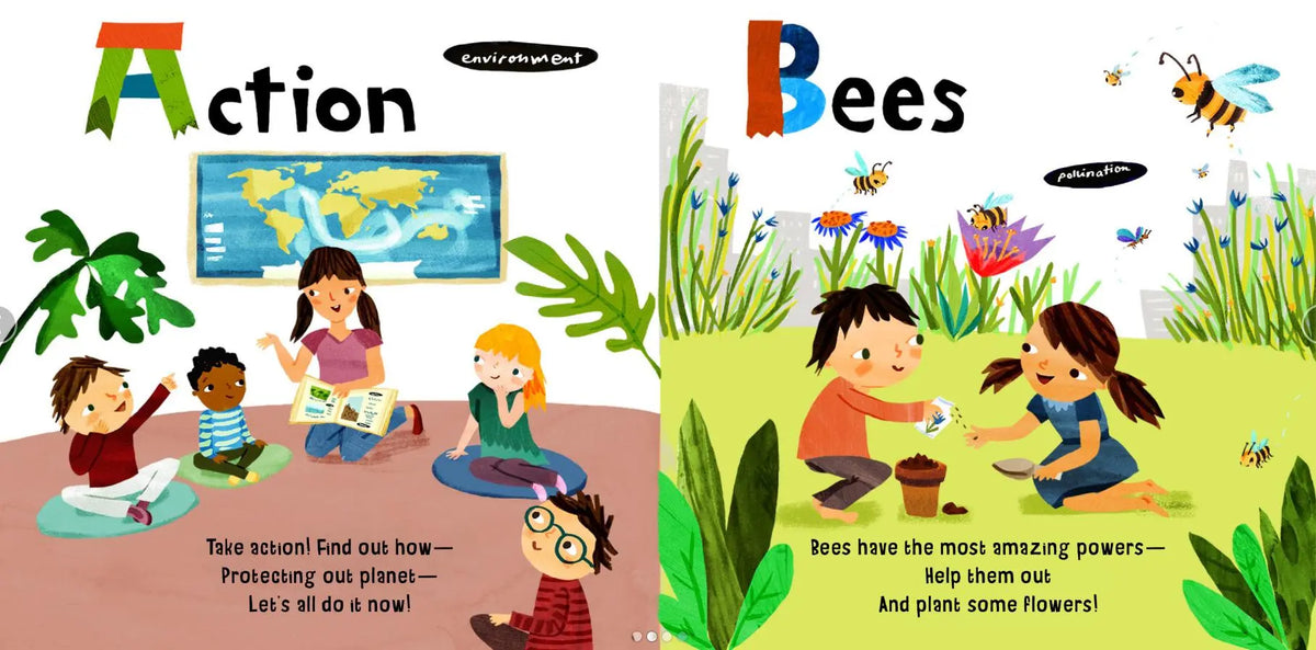 ABC: Earth-Friendly Me - Blue Almonds